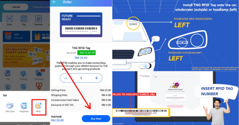 Touch N Go & SmartTag Akan Dihentikan Berperingkat. Ini Cara Beli ...