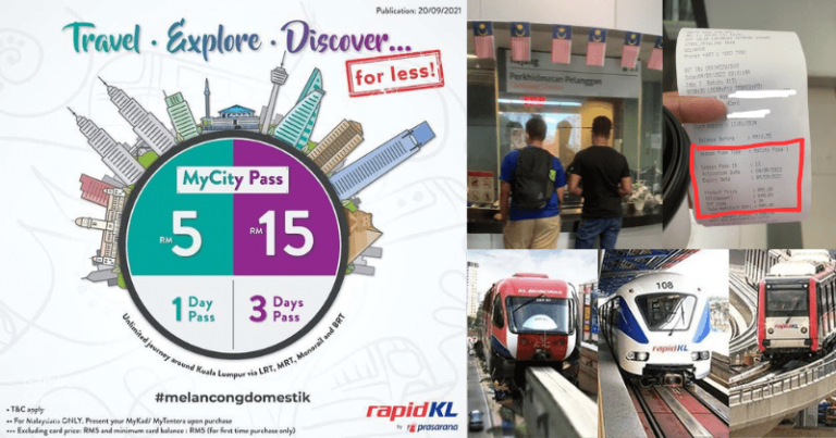 Nak Naik LRT / MRT / Monorel RM5 Je Sehari Tanpa Had? Ini Cara Beli 1 Day Pass RapidKL Sesuai ...