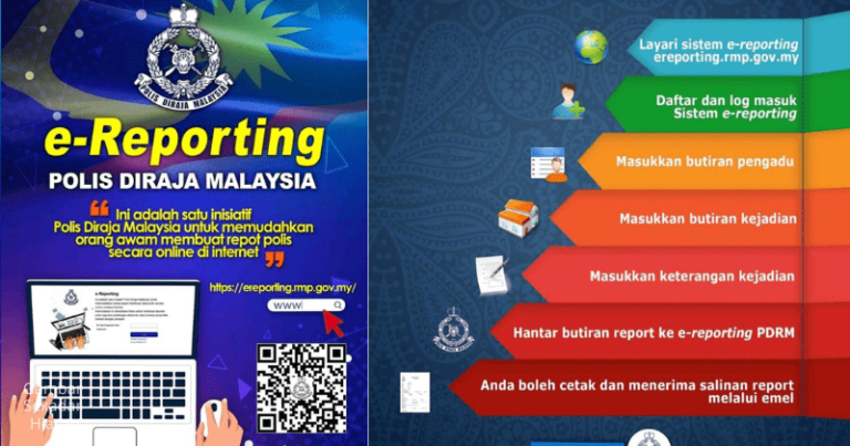 Cara Buat Laporan Polis Tanpa Perlu Ke Balai. Report Polis Online Dari ...