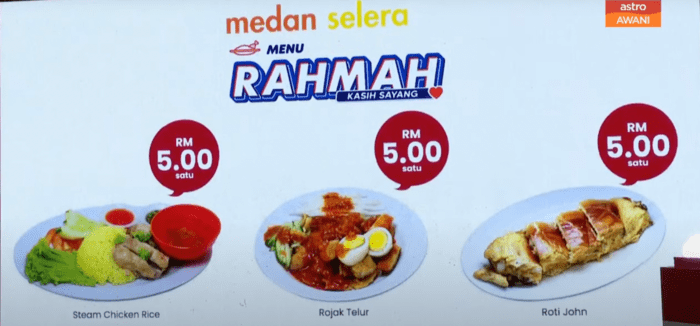 Menu Rahmah RM5 Makan Tengah Hari Malam Bawah Harga RM5 Di 15 000 Premis menu-rahmah-rm5-makan-tengah-hari-malam-bawah-harga-rm5-di-15-000-premis