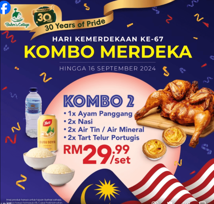 Dah Masuk Bulan Merdeka, Korang Wajib Redeem Promosi Kemerdekaan Dan Try Menu Baru Ni!
